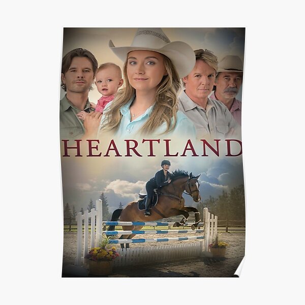 "Heartland ranch - Poster" Poster for Sale by curretllyyabi | Redbubble