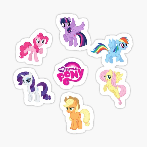 "My Little Pony" Sticker for Sale by honeyyx | Redbubble