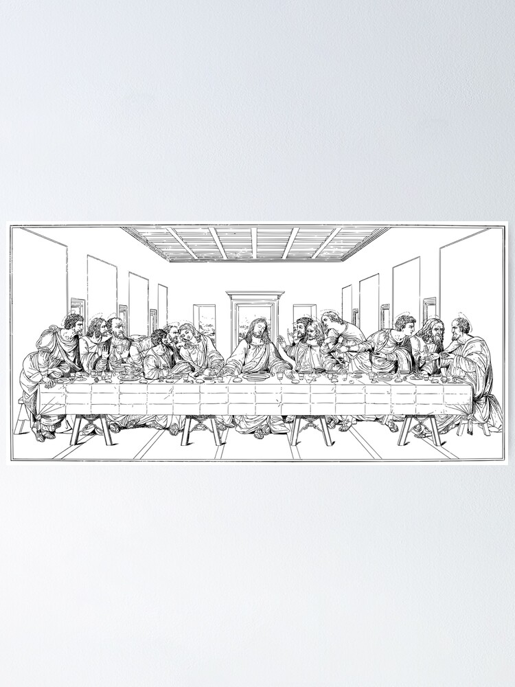 "The last supper " Poster for Sale by Wmcs91 | Redbubble