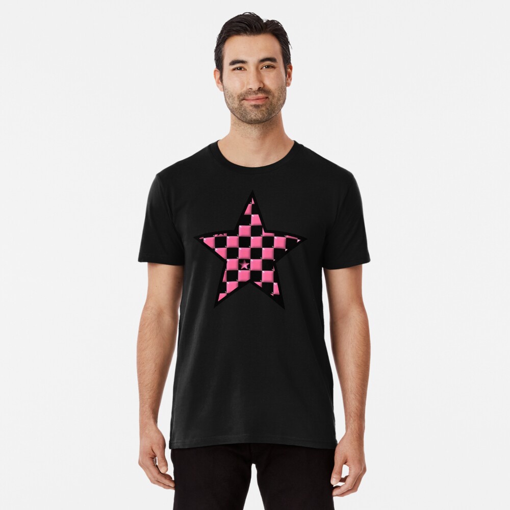 "Y2K checkered star" Sticker for Sale by drova | Redbubble