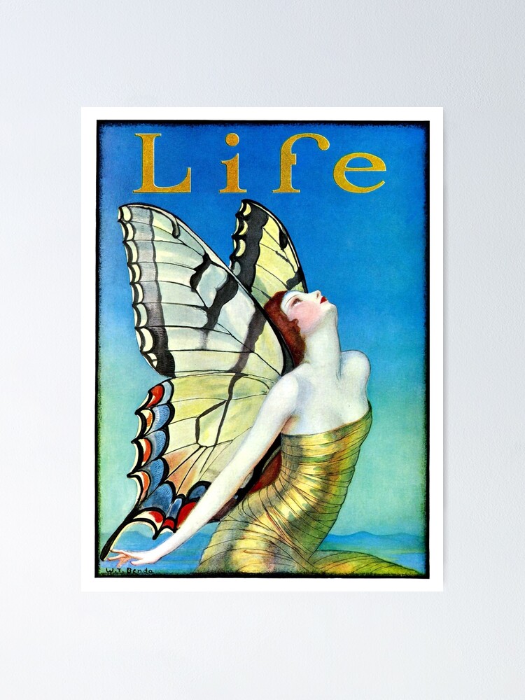 "Life Magazine Yellow Angel - Benda -Life Vintage 1923 Flapper ...