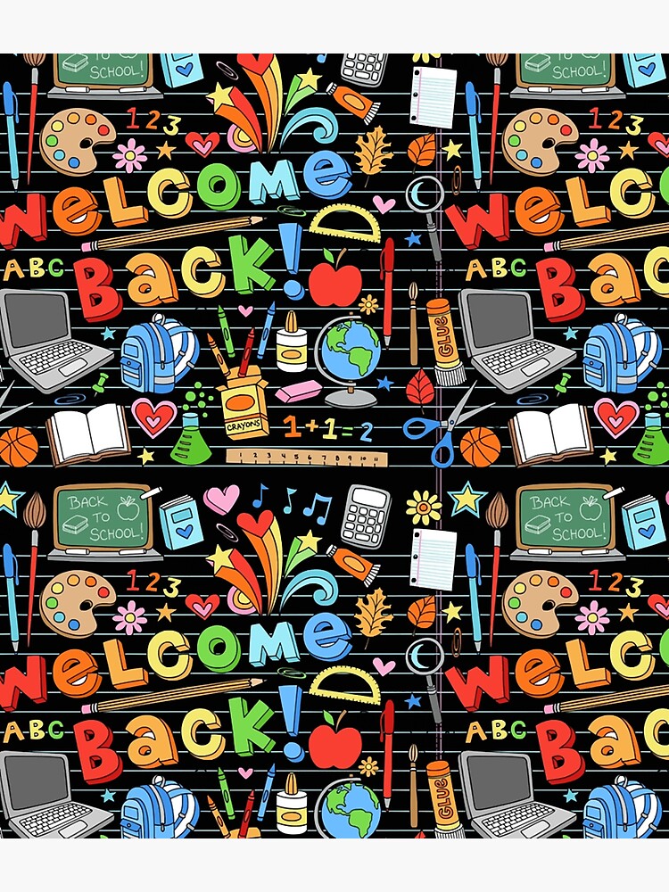 "Back To School Graphic Backpack" Sticker for Sale by Laurenphilipp ...