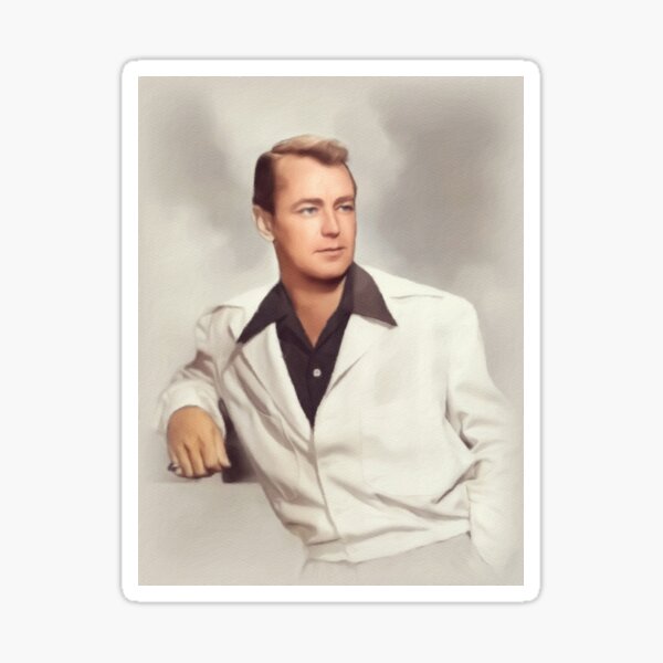"Alan Ladd, Movie Star" Sticker for Sale by Hollywoodize | Redbubble