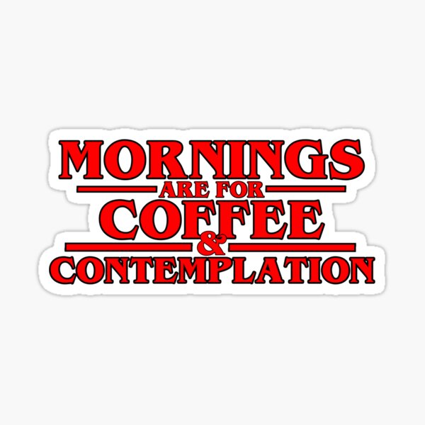 "Hopper's Motto" Sticker for Sale by Coven-Creations | Redbubble