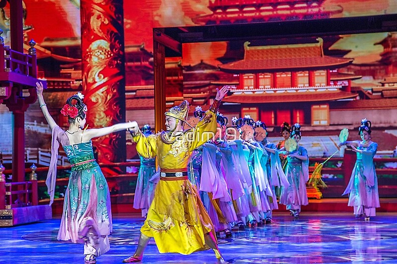 "China. Xian. Show. Dance for Two." by vadim19 | Redbubble