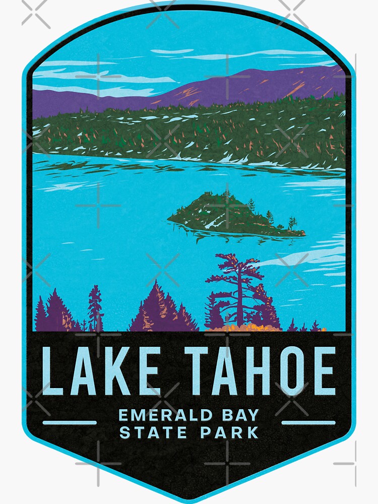 "Lake Tahoe Emerald Bay State Park" Sticker for Sale by JordanHolmes ...