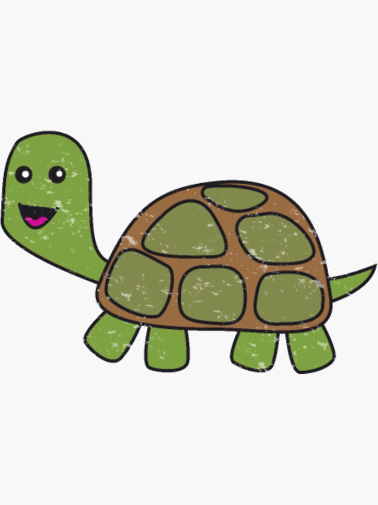 "Turtle Turtles Tortuga Reptile pets for kids19" Sticker for Sale by ...