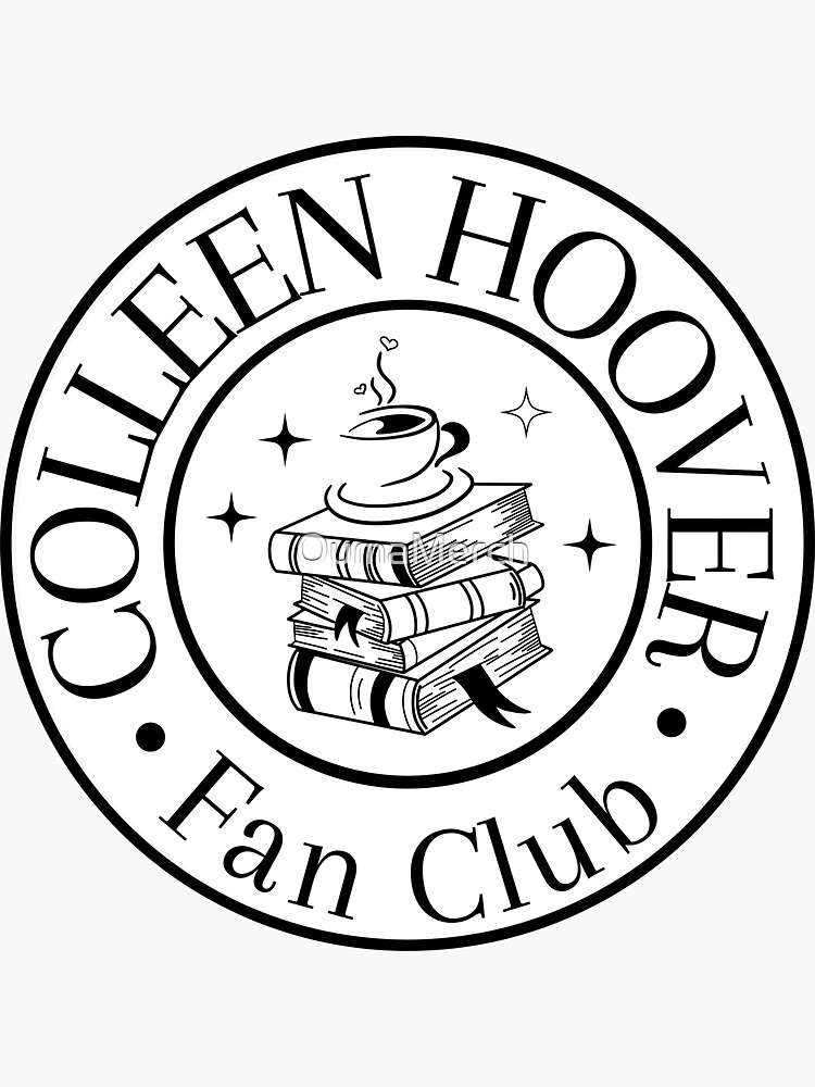 "Colleen Hoover" Sticker for Sale by OumaMerch | Redbubble