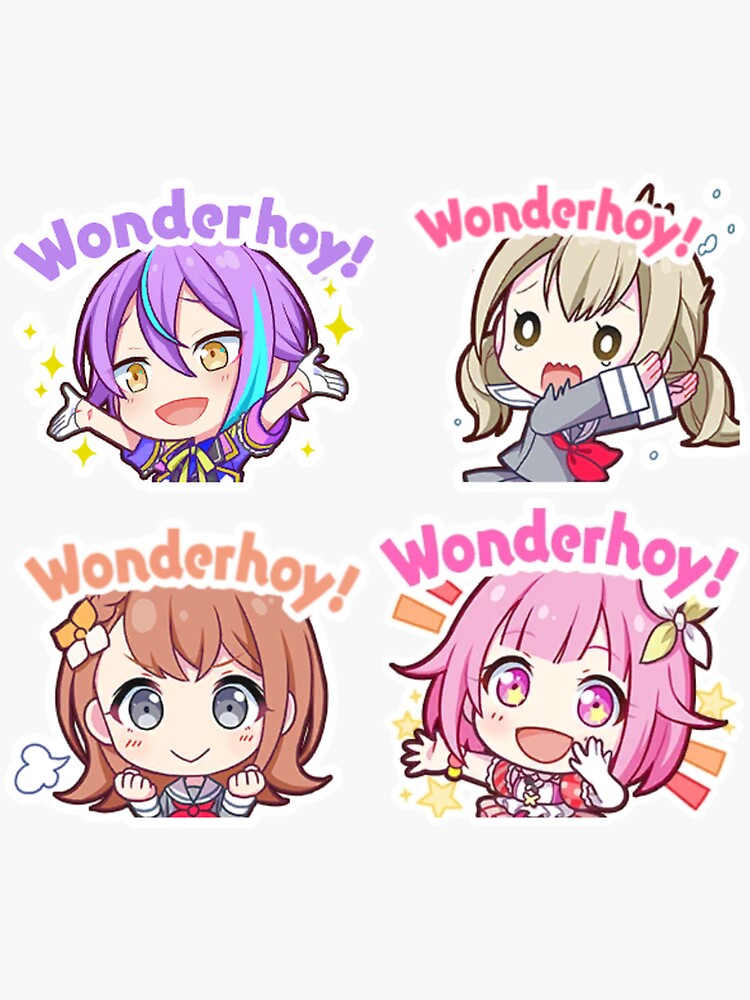 " wonderhoy " Sticker for Sale by Artmars | Redbubble