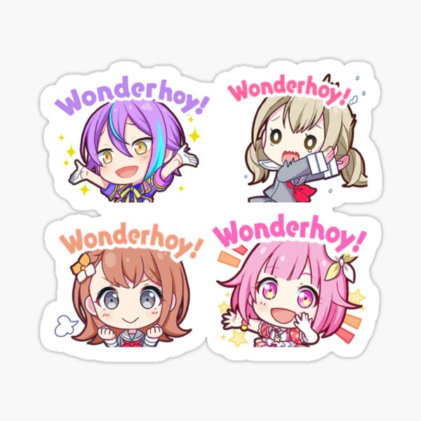 " wonderhoy " Sticker for Sale by Artmars | Redbubble