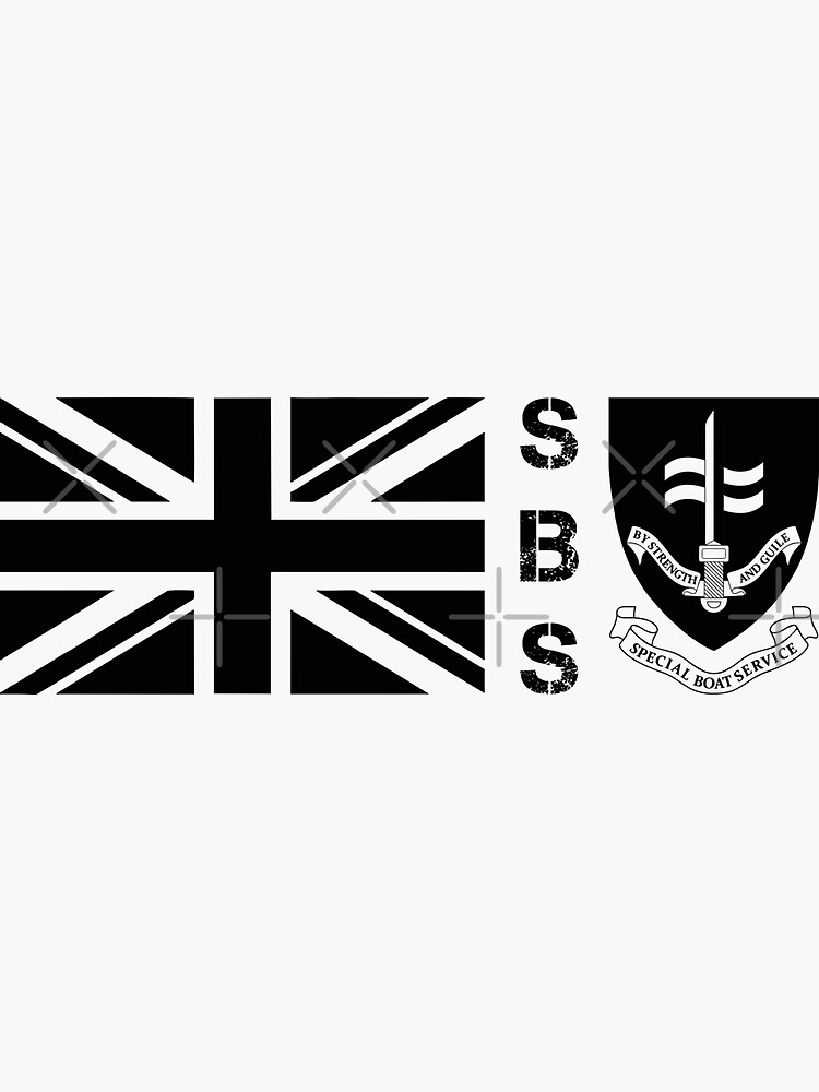 "SBS Special Boat Service Navy Commando" Sticker for Sale by ...