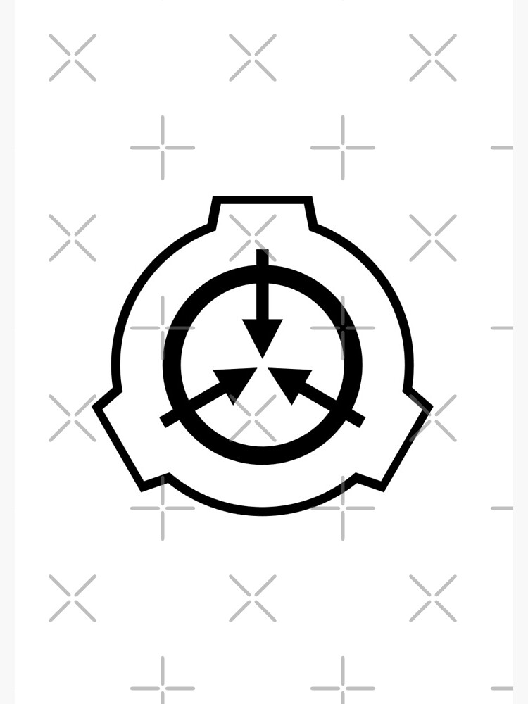 "SCP logo , scp foundation logo " Spiral Notebook for Sale by ...