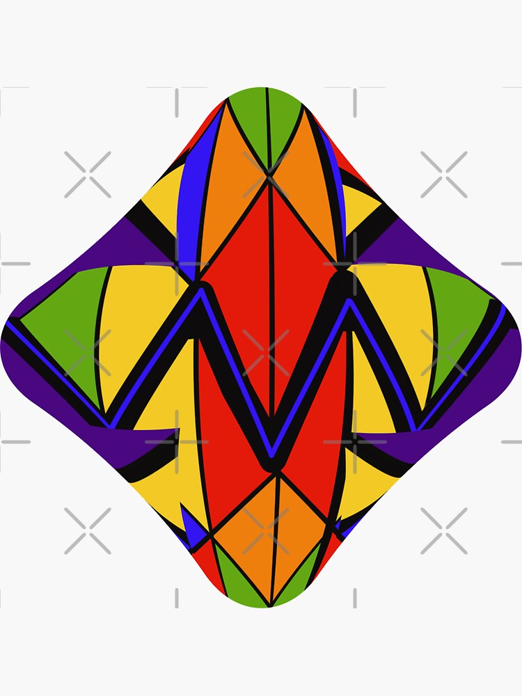 "Mmmm the rainbow motif " Sticker for Sale by tfage | Redbubble
