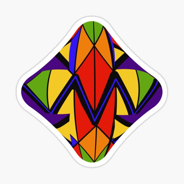 "Mmmm the rainbow motif " Sticker for Sale by tfage | Redbubble