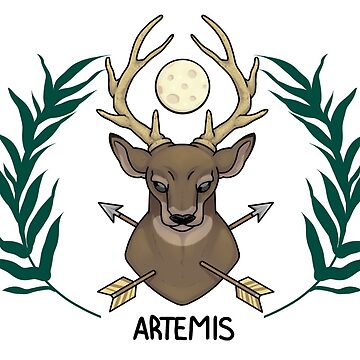 Artemis Symbol Deer Premium Vector | Deer Vector Logo Image With The