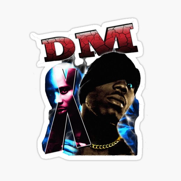 "DMX retro design" Sticker for Sale by EinKopfFetzen | Redbubble