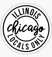 Locals Only: Stickers | Redbubble
