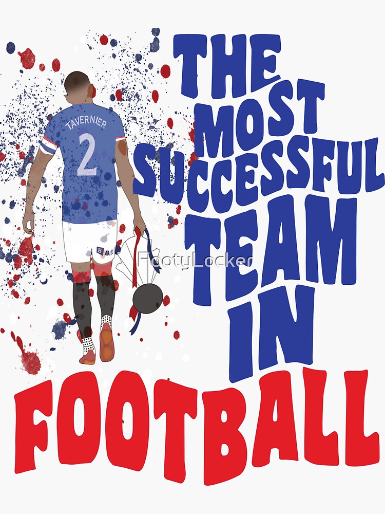 "Rangers FC, The Most Successful Team in Football, Football Fan Gift ...