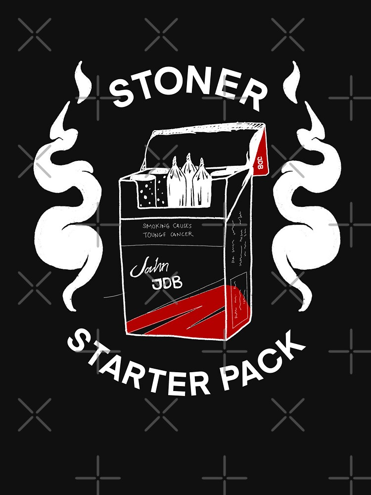 "Stoner Starter Pack" T-shirt for Sale by ReckaGraphic | Redbubble ...