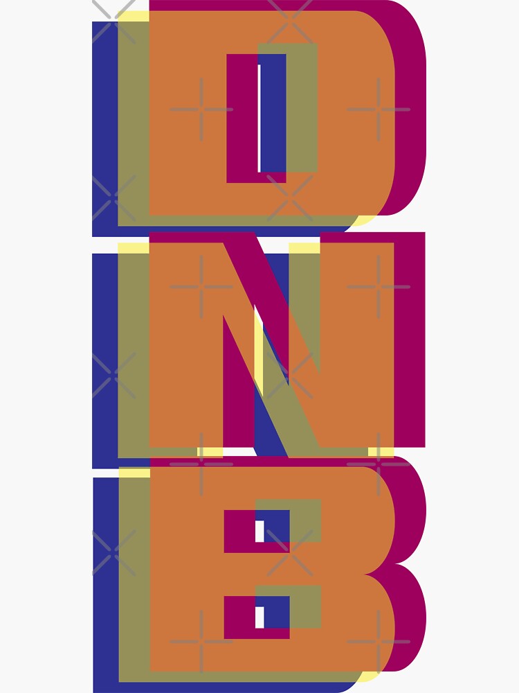 "DNB Vert Original Junglist Drum n Bass Sienna" Sticker for Sale by DNB-Junglist | Redbubble