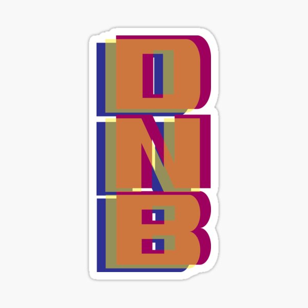 "DNB Vert Original Junglist Drum n Bass Sienna" Sticker for Sale by DNB ...