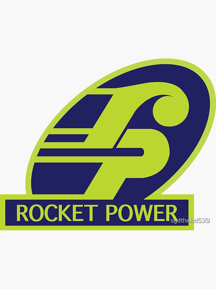 "rocket power logo" Sticker for Sale by sydthekid539 | Redbubble