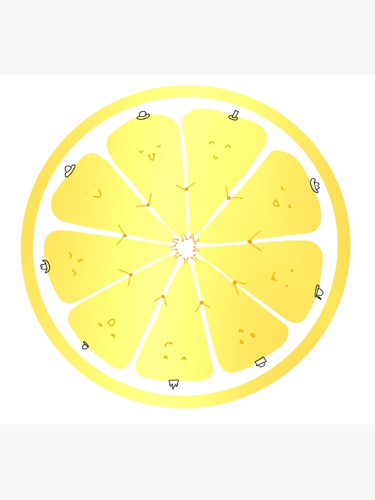 "Lemon friends" Poster for Sale by hannahpi | Redbubble