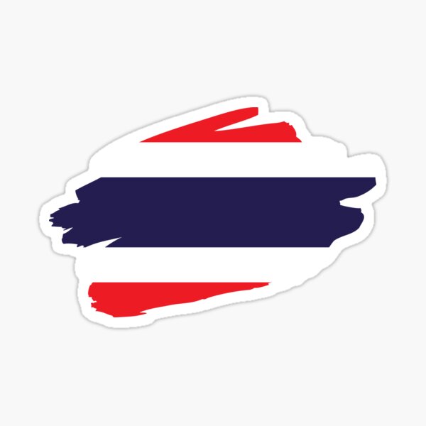 "Flag of Thailand - Thai flag" Sticker for Sale by Iloveflags | Redbubble
