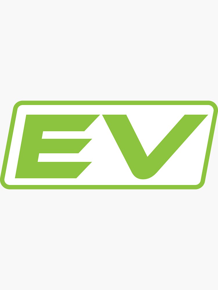 "Electric vehicle EV" Sticker for Sale by Becoolstore | Redbubble