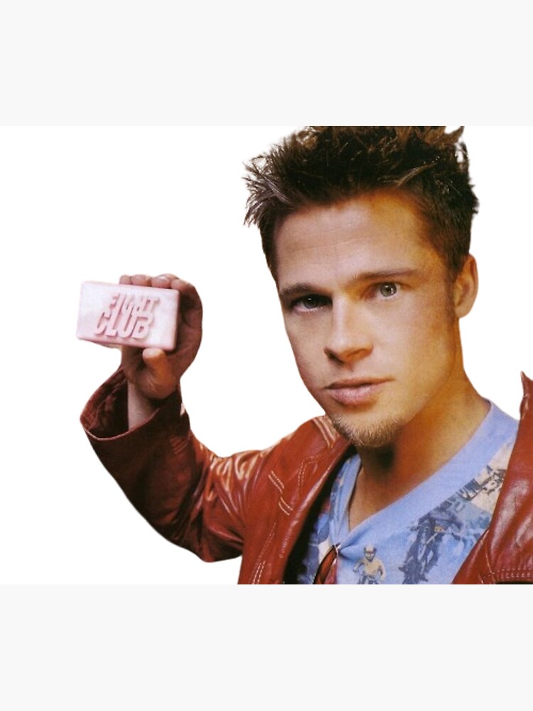 "Fight club Tyler Durden / Brad Pitt" Art Print for Sale by DrMemes ...