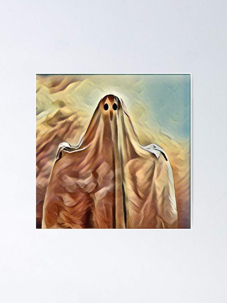 "Screaming Ghost Horror Ghost" Poster for Sale by MaroniDesign | Redbubble