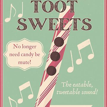 "Toot Sweets Poster - Chitty Chitty Bang Bang Musical" Postcard for ...