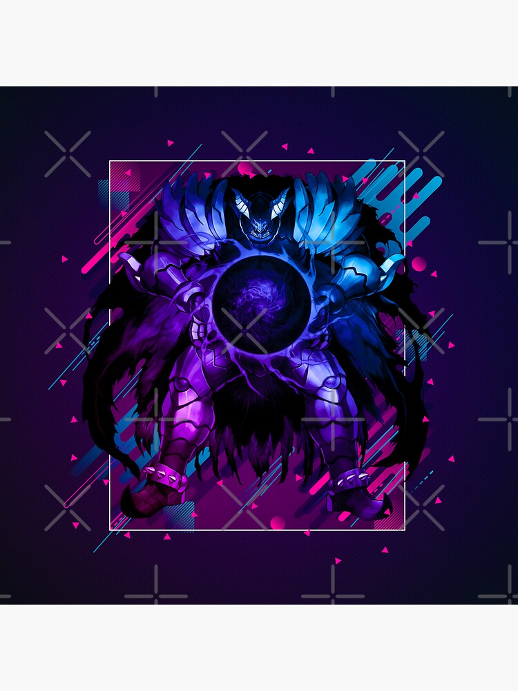 "Caius The Shadow Monarch *Modern Graphic Design*" Sticker for Sale by ...