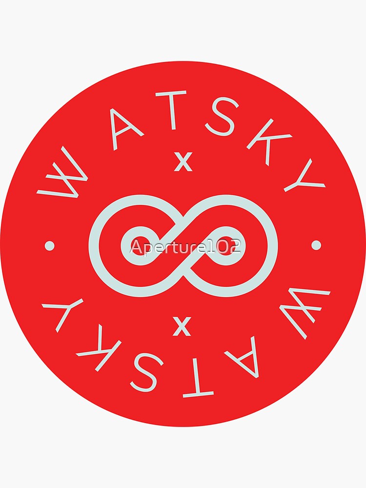 "Watsky x Infinity" Sticker for Sale by Aperture102 | Redbubble
