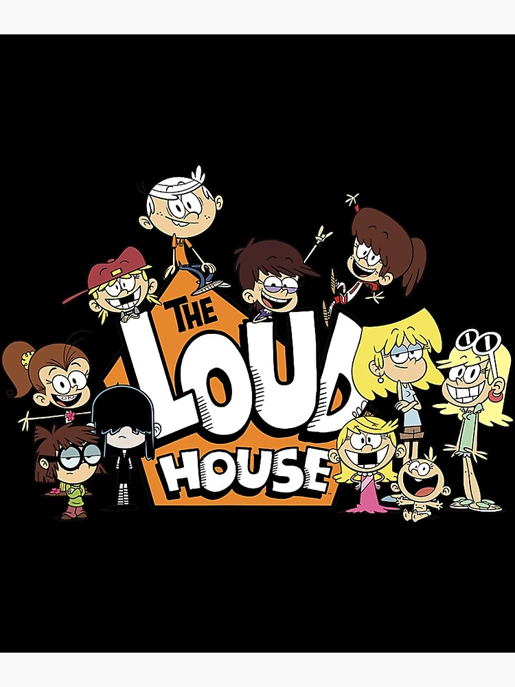 "The Loud House Full Group House Logo" Canvas Print for Sale by ...