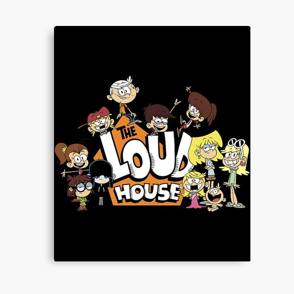 "The Loud House Full Group House Logo" Canvas Print for Sale by ...