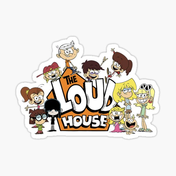 "The Loud House Full Group House Logo" Sticker for Sale by ...