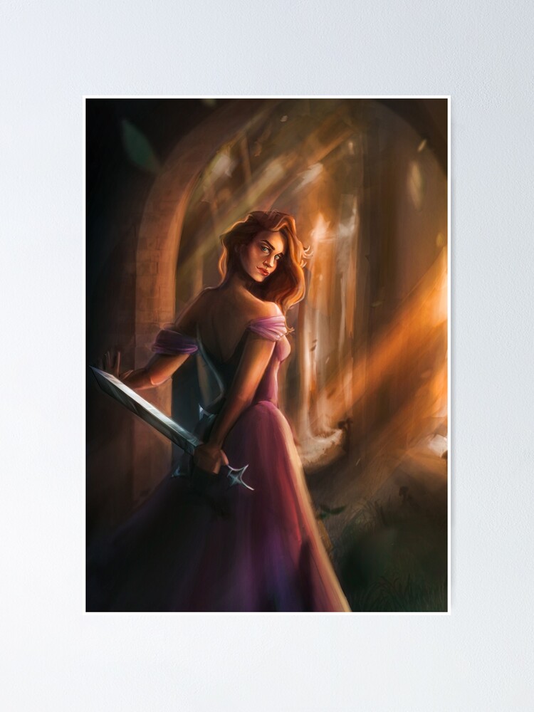 "Dagger Princess " Poster for Sale by Ipazilustra | Redbubble