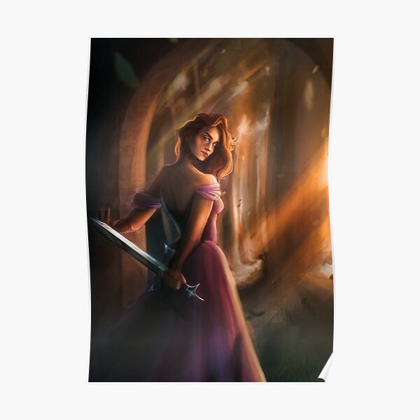 "Dagger Princess " Poster for Sale by Ipazilustra | Redbubble