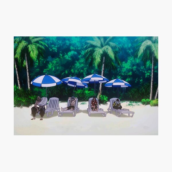 "Geto, Mahito, Yogo and Hanami on holiday" Photographic Print for Sale ...