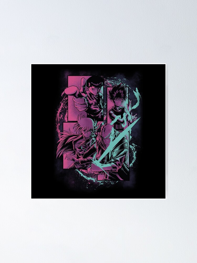 "Yu yu hakusho anime fans" Poster for Sale by scemamoore | Redbubble