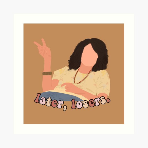 "Alex Russo Later Losers Meme Fan Art" Art Print for Sale by senaeksi ...