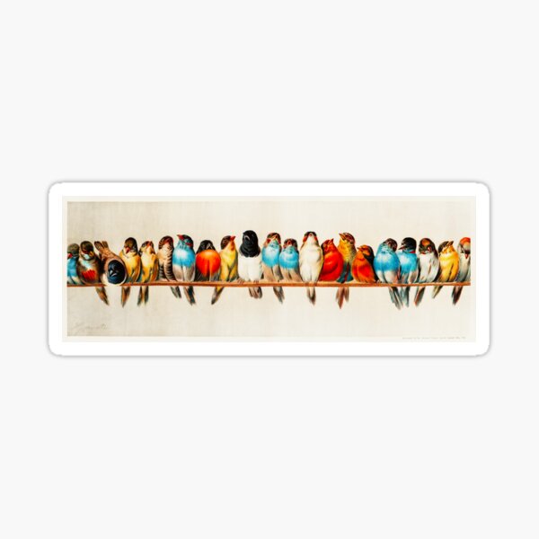 "Sitting on the Bench" Sticker for Sale by Katherine G. | Redbubble