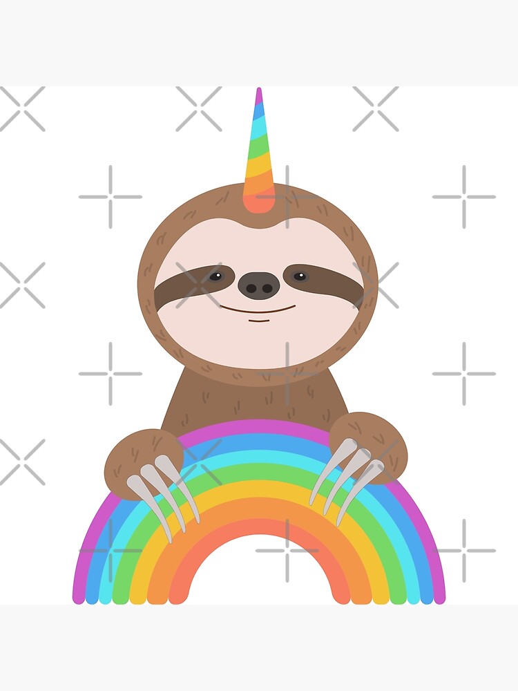 "Pride Bicho Preguiça" Poster for Sale by Meditanacor | Redbubble