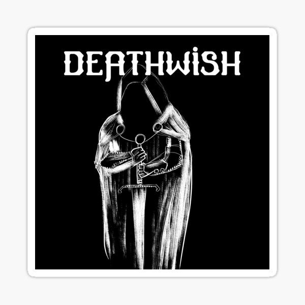"Grim Reaper Is Waiting" Sticker for Sale by VisualExpress | Redbubble