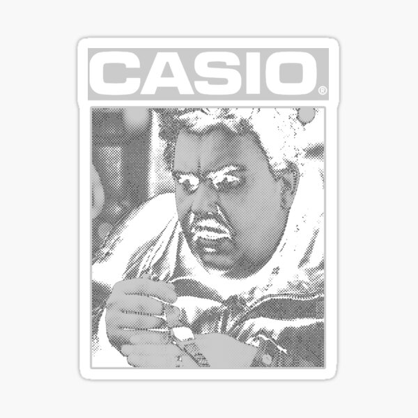 "John Candy - Casio" Sticker for Sale by BristolHummm | Redbubble