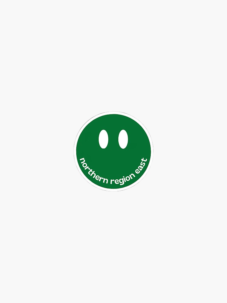 " NRE SMILE FACE" Sticker for Sale by AlanaF12 | Redbubble