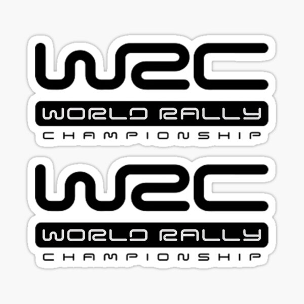 "WRC Rally championship" Sticker for Sale by stacyfashion | Redbubble
