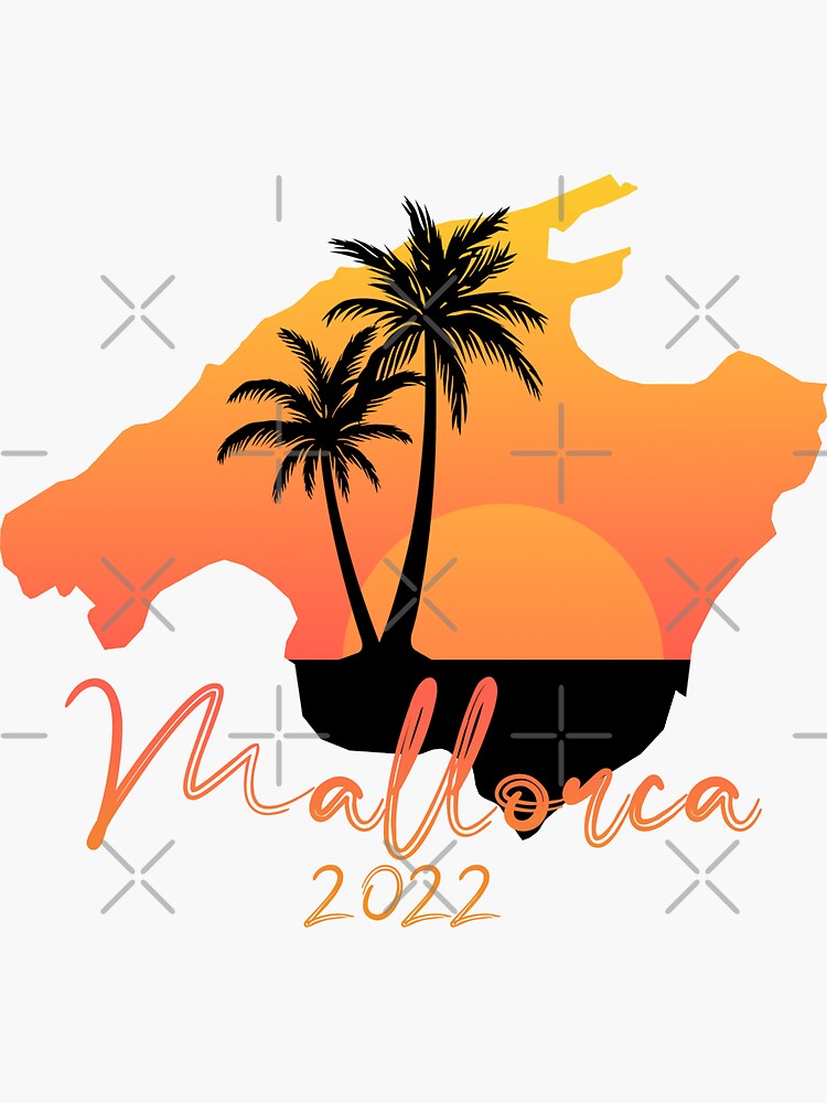 "Mallorca" Sticker for Sale by HACOshop | Redbubble