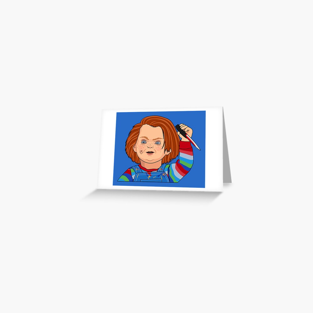 "Chucky | Childs Play" Greeting Card for Sale by Jakmalone | Redbubble